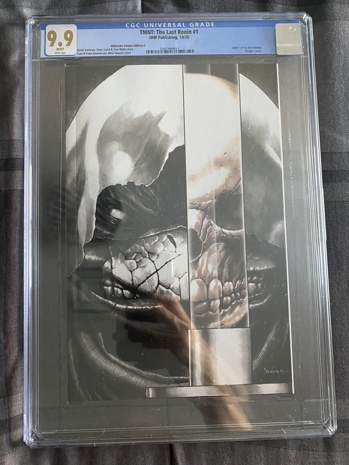 TMNT: The Last Ronin #1 Mico Suayan Variant Limited to 600 CGC 9.9! | eBay