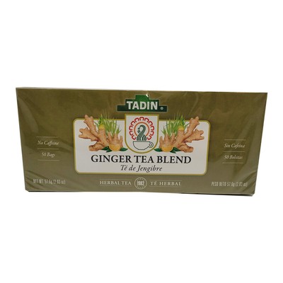 Tadin Ginger Herbal Tea. Supports a Healthy Digestion. Natural. 50 Bags ...