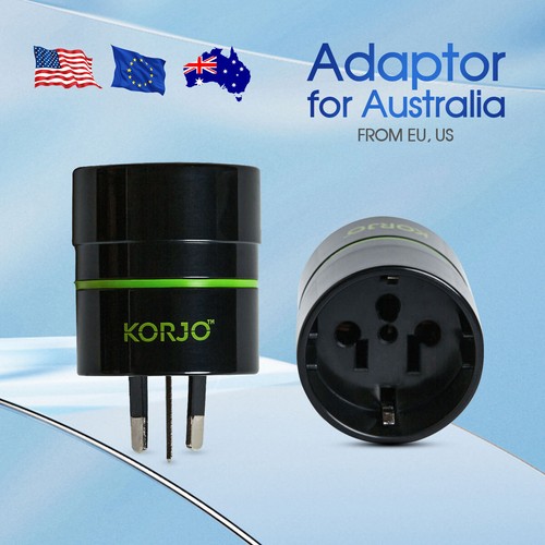 Korjo Adapter for Australia - Europe, USA to Aust | eBay Australia