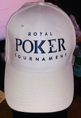 Royal Caribbean International POKER Tournament Cruise White Adjustable ...