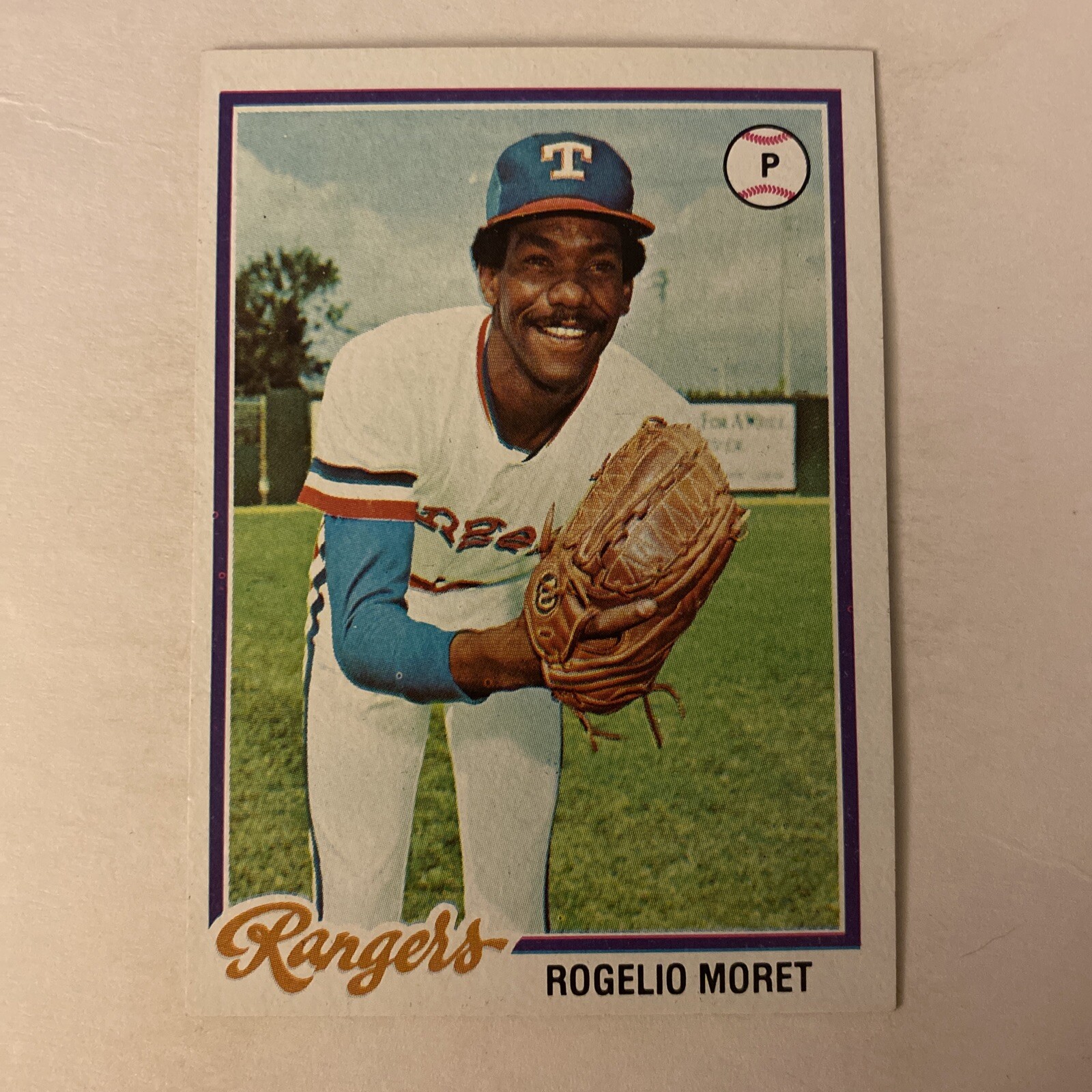 1978 Topps Baseball Rogelio Moret Texas Rangers Card #462 | eBay