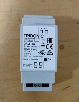 TRIDONIC DALI PS2 DALI POWER SUPPLY 28000876 | eBay