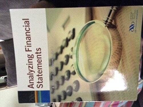 Analyzing financial statements - Paperback - GOOD 9780899826813| eBay