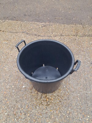 Strong 50L Pot With handles Commercial grade black x 10 pots | eBay UK
