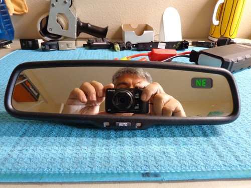 TOYOTA HIGHLANDER 11 12 13 14 15 16 REARVIEW MIRROR COMPASS AUTO DIM | eBay