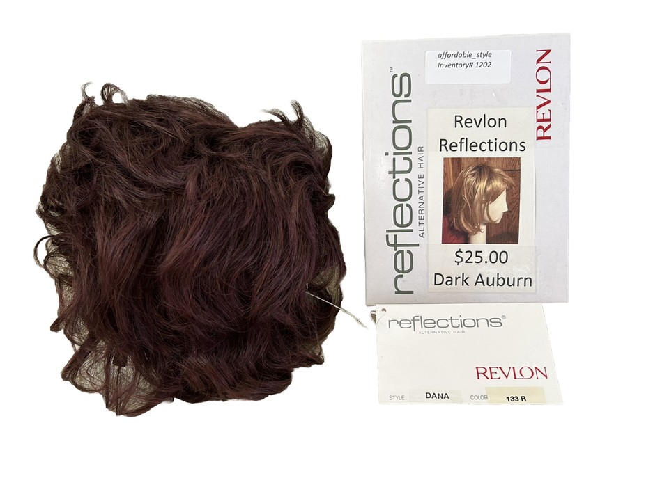 Revlon Reflections wig In dark Auburn | eBay