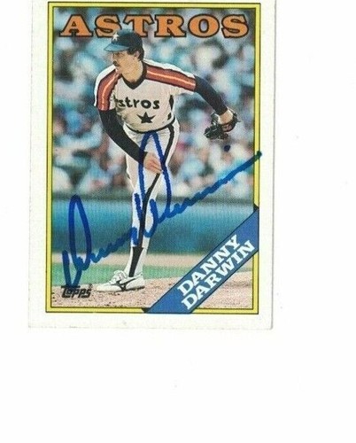 DANNY DARWIN SIGNED IP TOPPS #461 1988 HOUSTON ASTROS AUTO | eBay