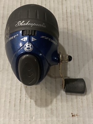Shakespeare EZ Cast 8 Fishing Reel Blue 8lb Line SCCK8 | eBay