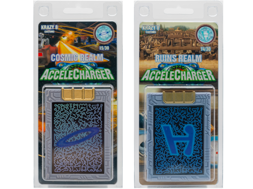 Acceleracers Complete 30 Realm Pack of Accelechargers Hot Wheels ...
