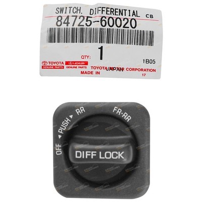 Diff Lock Switch Air E Locker Front Rear for Landcruiser 76 78 79 80 ...