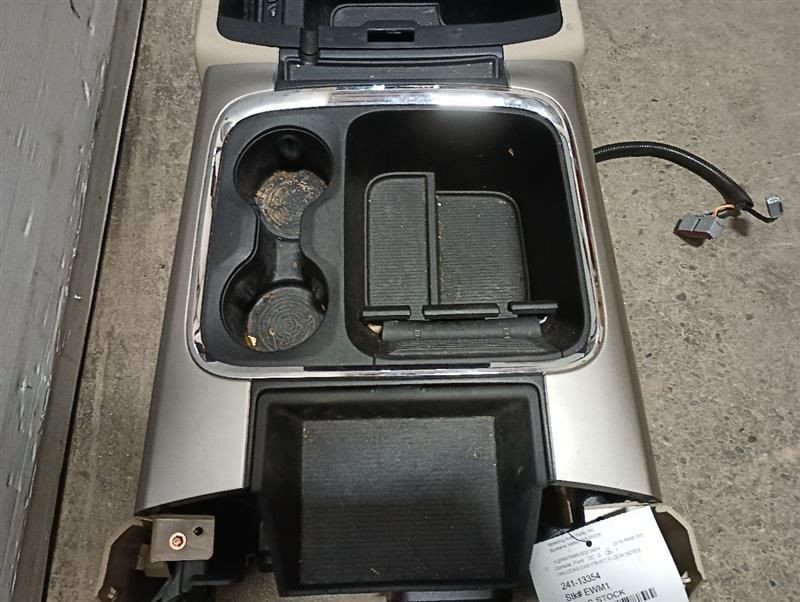 Brown / Tan Front Center Floor Console from 2018 RAM 1500 Laramie 4th ...