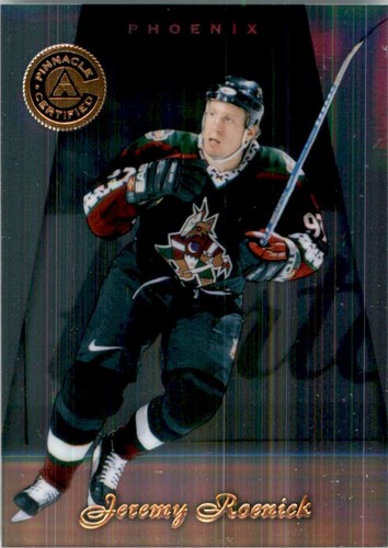 1997-98 Pinnacle Certified Hockey Card Jeremy Roenick #65 129633 | eBay