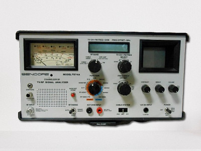 Sencore FS74A TV-RF Signal Analyzer | eBay