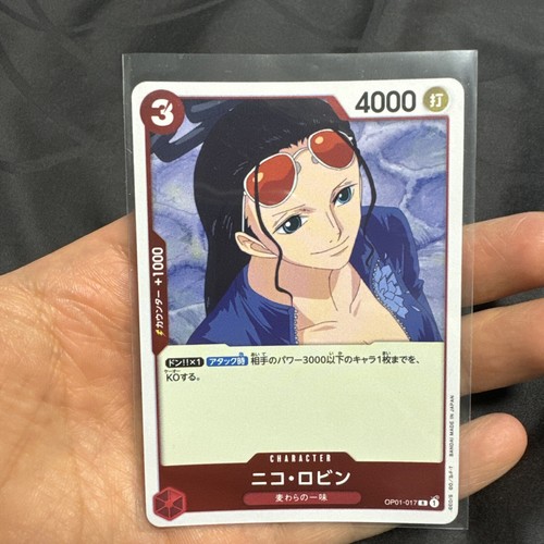 One Piece TCG: Nico Robin Rare OP01-017 Romance Dawn Japanisch | eBay.de