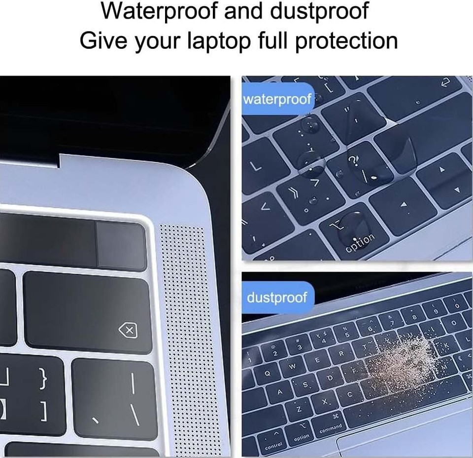 Universal Keyboard Protector Cover Skin for Laptop Notebook 13" 14" 15. ...