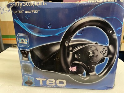 Thrustmaster T80 Racing Wheel with Pedals, PlayStation 4 & 3 Black™ | eBay