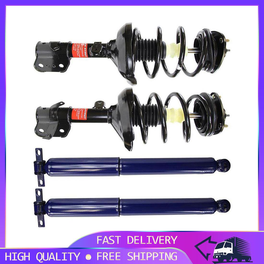 Rear Front Shocks Strut w/Coil Spring Assembly For Honda Odyssey 2007 ...