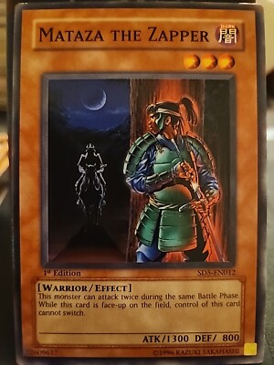 Mataza the Zapper - 1st Edition - Yugioh Dark Monster - Vintage | eBay
