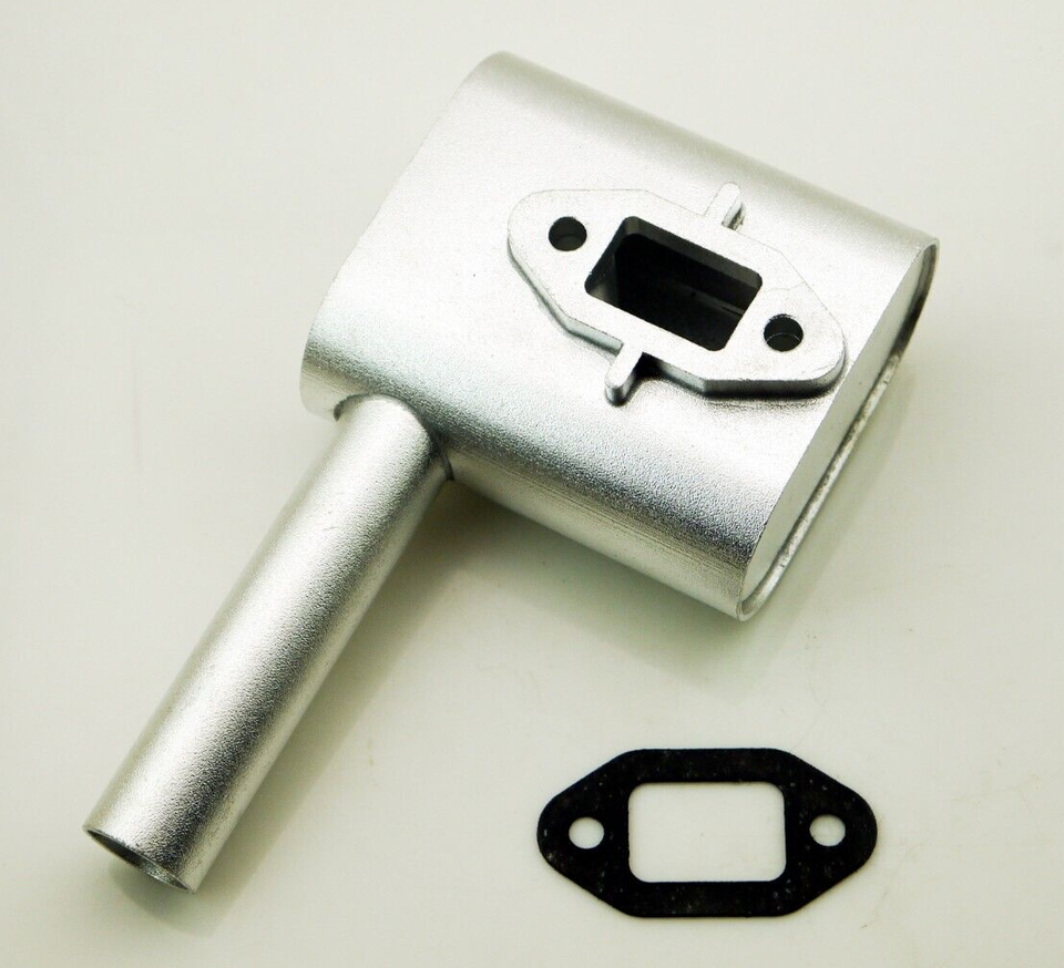 Aluminum Exhaust Pipe Muffler for 26cc - 42cc Gas Petrol Engine RC ...