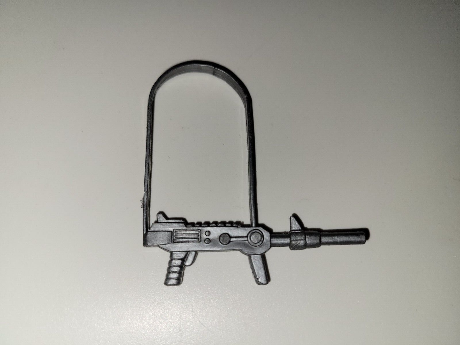 1984 EVIL ERASER Vintage MIGHTY CRUSADERS ORIGINAL Figure GUN RIFLE UZI ...