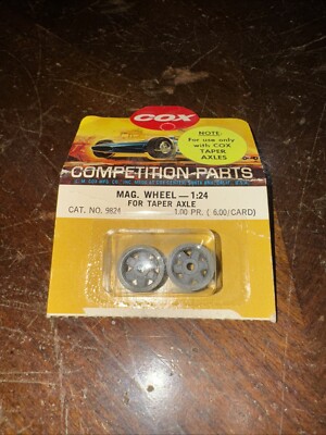 1/24 Cox #9824 Mag. Wheel For Taper Axle slot car wheels | eBay