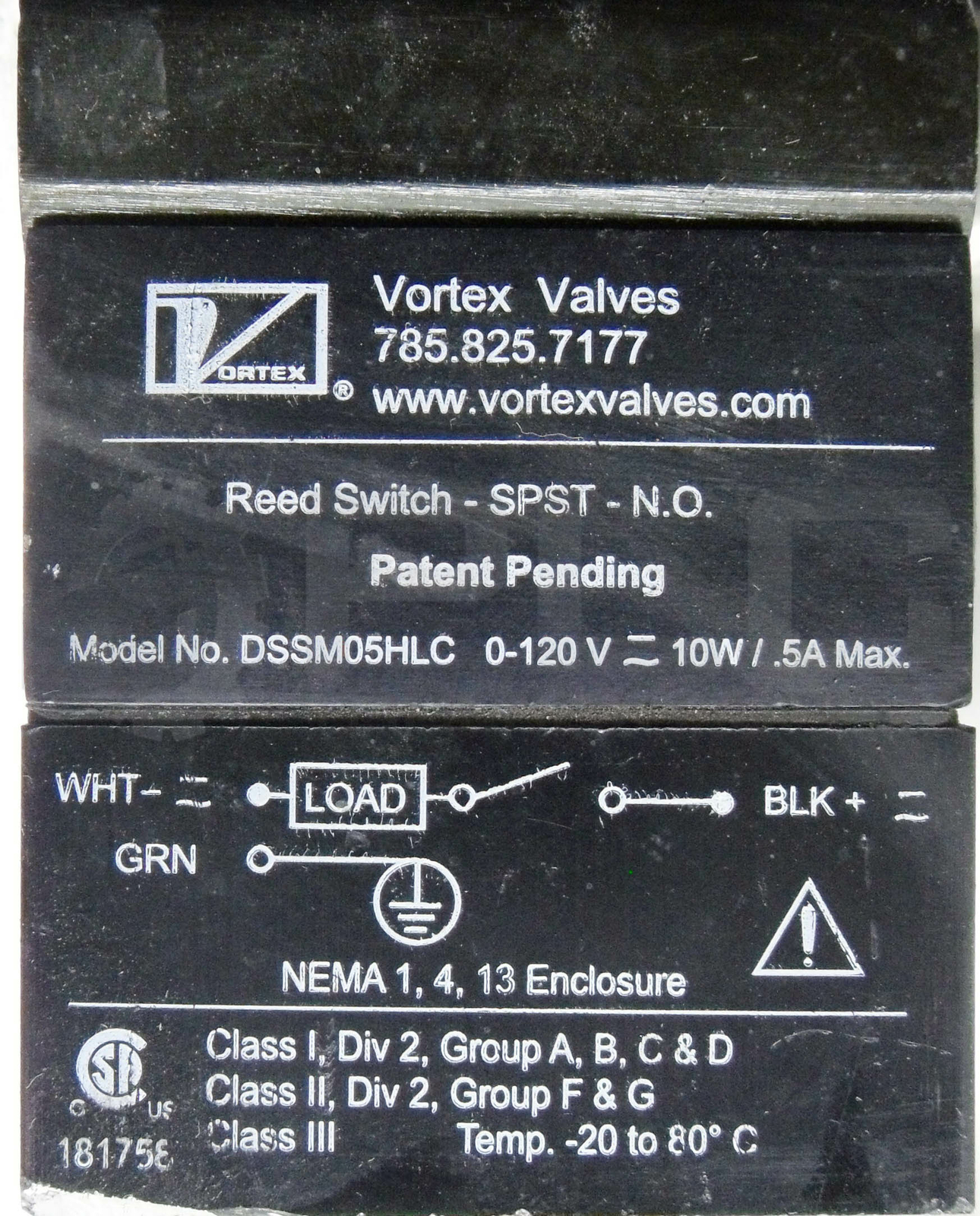SALINA VORTEX CORP. DVC4.5X5-MG GATE VALVE GRA04-F-AP-S6-MG-IVP W/ (3)DSSM05HLC | eBay
