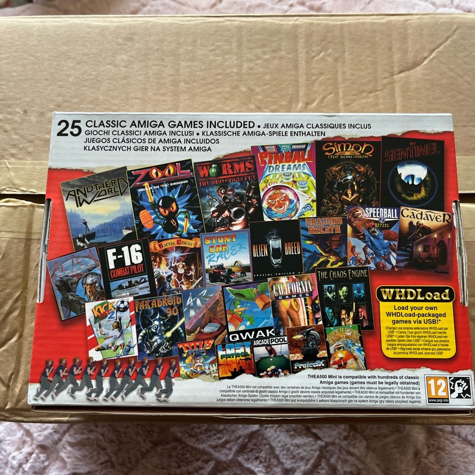 Amiga The A500 Mini Retro Console - BNIB Rare. Inc remote, Mouse + All ...