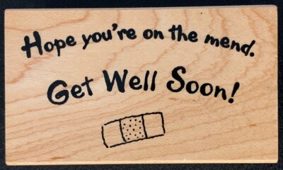Great Impressions Hope You’re On The Mend. Get Well Soon! Bandage ...