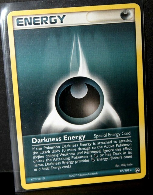 Special Energy Pokemon Card Special Energy Pokemon Card