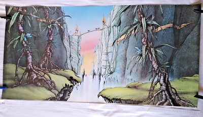 Rodney Matthews Music Fantasy poster In Search of Forever 1976 Roger ...