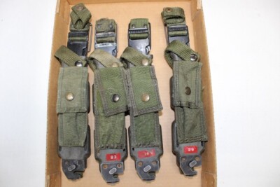 PHROBIS US M9 Bayonet SCABBARD SHEATH An Bianchi Belt Hanger With Pouch ...