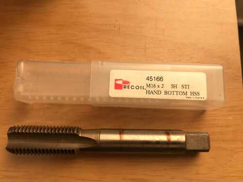 RECOIL HELICOIL M16 - 2 Bottom Tap.. | eBay