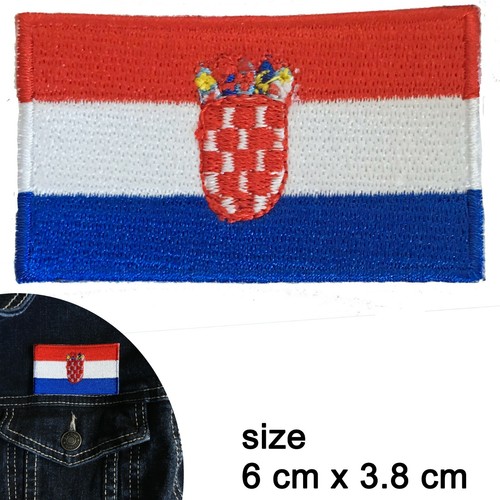 Croatian flag iron on patch Croatia Zastava Hrvatske Trobojnica iron-on patches | eBay Australia