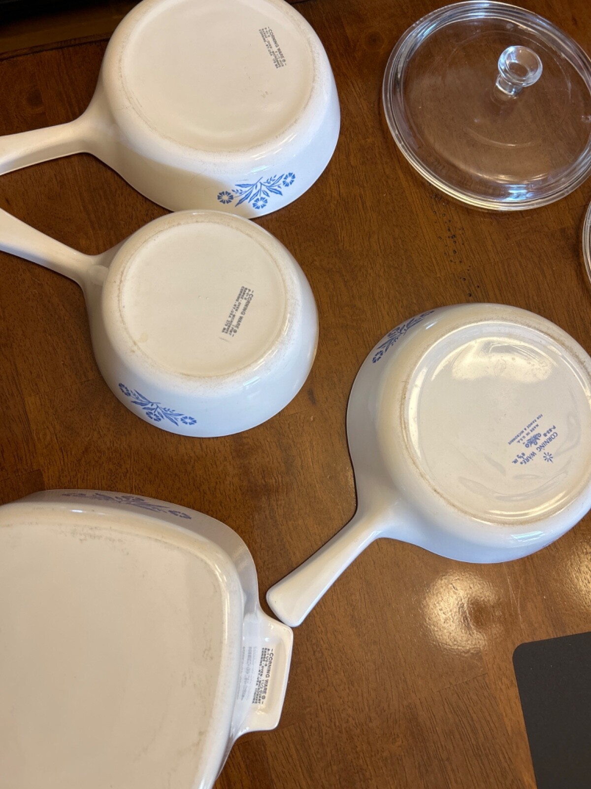 EXTREMELY RARE Vintage Pyrex Corning Ware Blue Cornflower Corningware ...