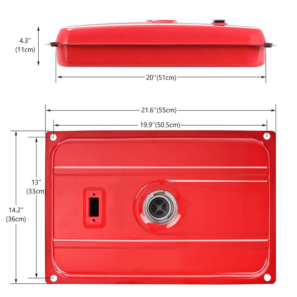 5 Gallon Generator Gas Tank Universal Fit USA Stock | eBay