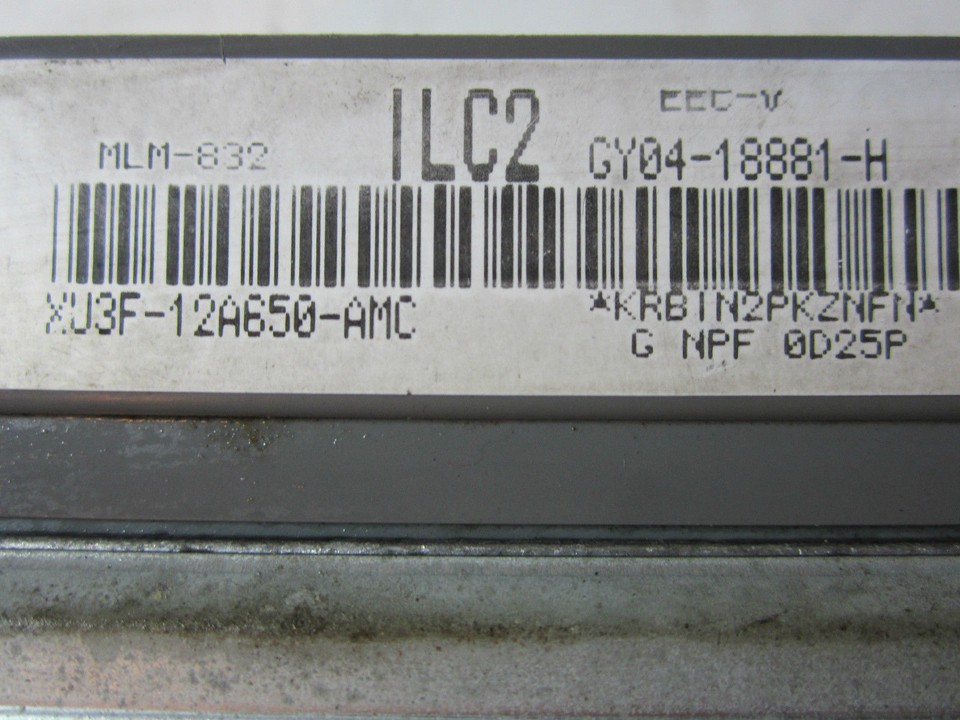 282-3 WARRANTY 2000 20001 Mazda MPV Engine Control Computer Brain ECM ...