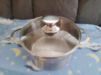 Masterclass Cookware Stainless Steel 6.2-qt , 9.5 inches Casserole New ...