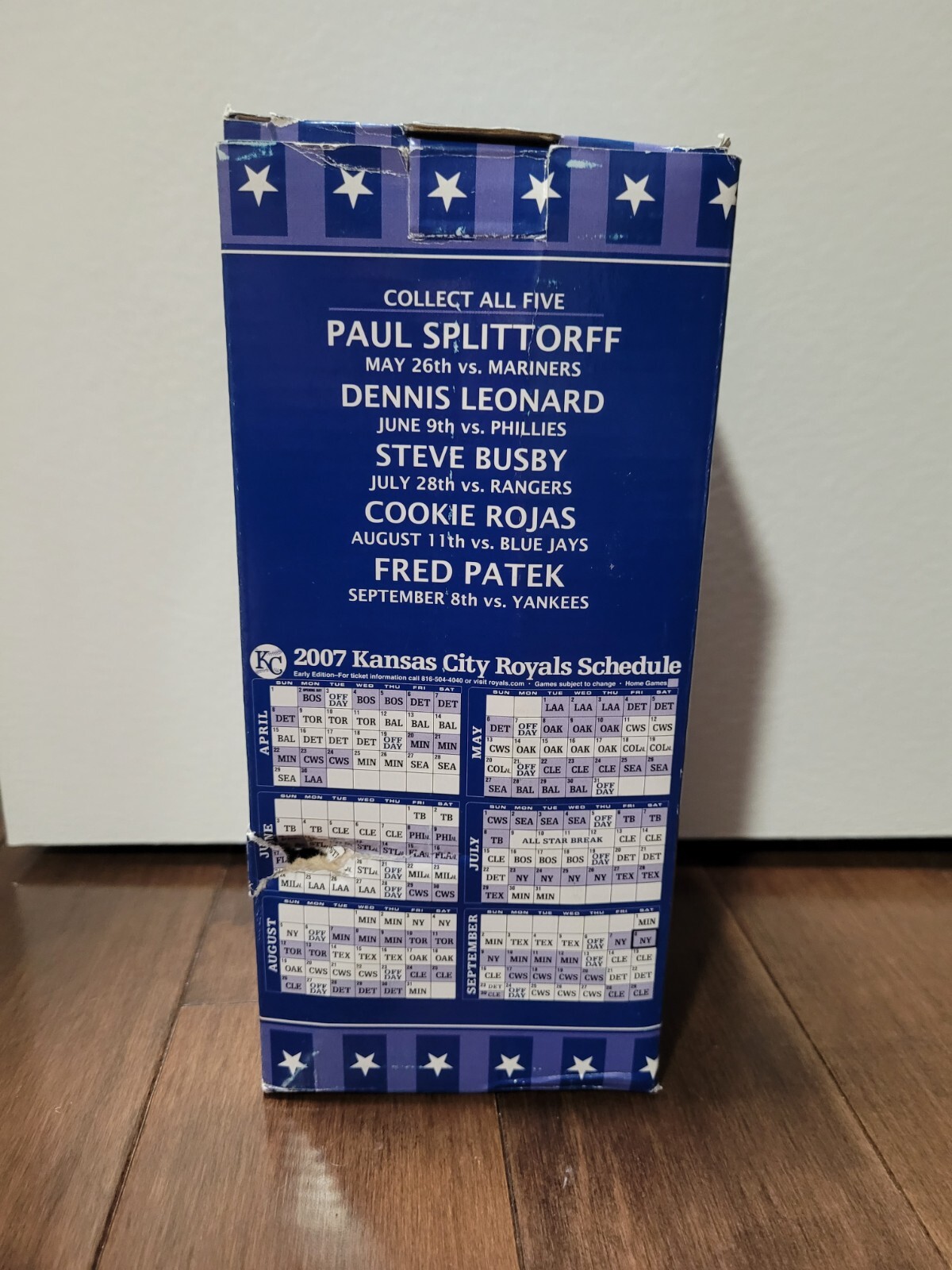 Fred Patek - Royals Hall of Fame Bobblehead MLB | eBay