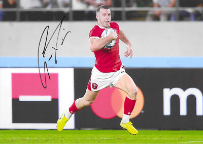 Gareth Davies - Wales Rugby - Signed A4 Photo | eBay UK