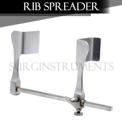 Tuffier Rib Spreader 2" x 2" Blades with 6-1/2" Spread Stainless German ...