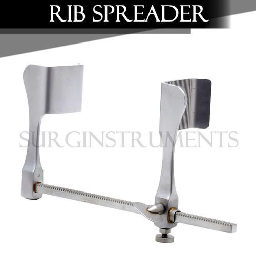 Tuffier Rib Spreader 2" x 2" Blades with 6-1/2" Spread Stainless German ...