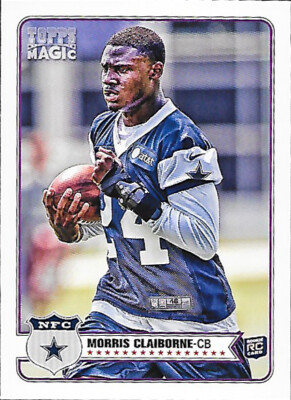 2012 Topps Magic Football #3 Morris Claiborne RC - Dallas Cowboys ...