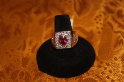 R.S. Covenant Ring Style #112 New With Tags, Size 10 Cubic Zirconia and ...