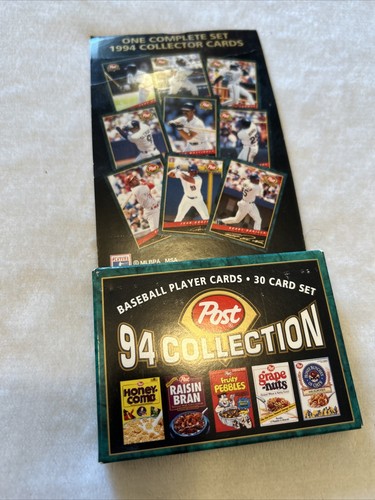 1994 Post 94 Collection 30 Card Complete Set Baseball Cards [SEALED ...
