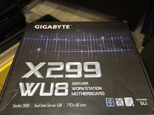 GIGABYTE X299-WU8 Intel X299 LGA 2066 E-ATX Motherboard CPU Included | eBay
