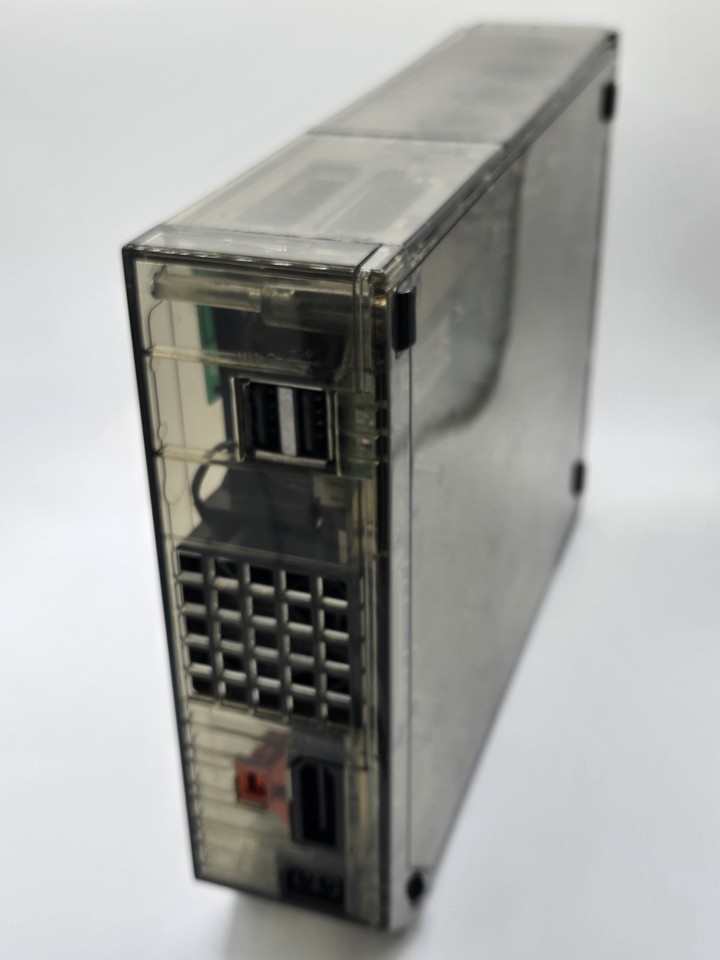 Custom Nintendo Wii Clear w/ wiimote and cords | eBay