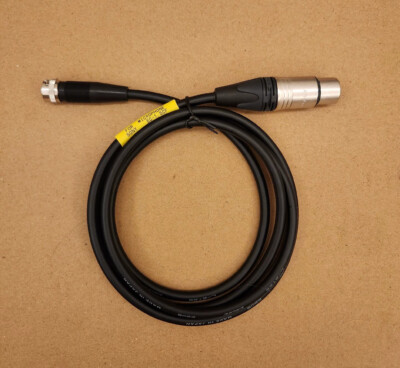 1.5M Sony EC-1.5CF Microphone Cable Supply Female 3-pin XLR to SMC9-4P ...
