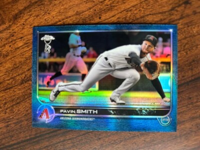 Pavin Smith, Blue Refractor #d 02/75 - 2022 Ben Baller Chrome | eBay