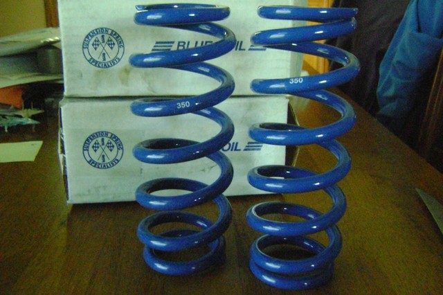 2 Suspension Springs 1 7/8" ID x 8" Long 350 lb Blue Coil Over Spring ...