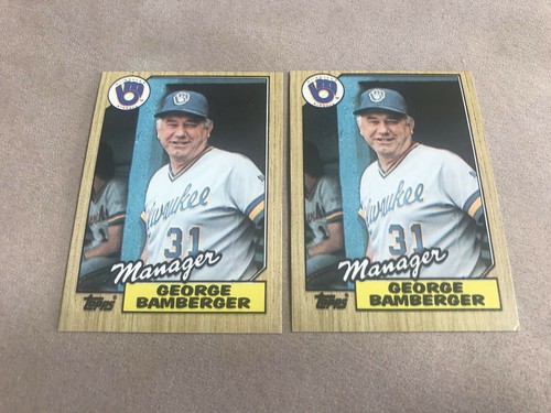 1987 Topps - George Bamberger #468 for sale online | eBay